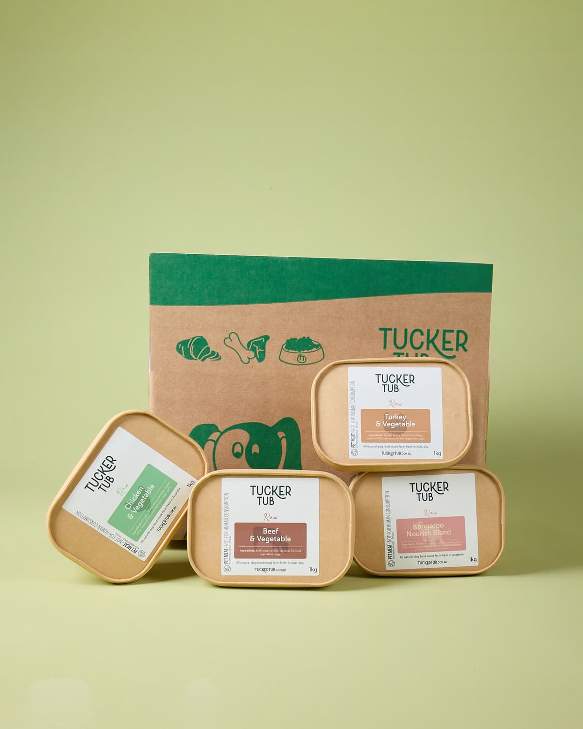 Raw Dog Food Delivery | Tucker Tub
