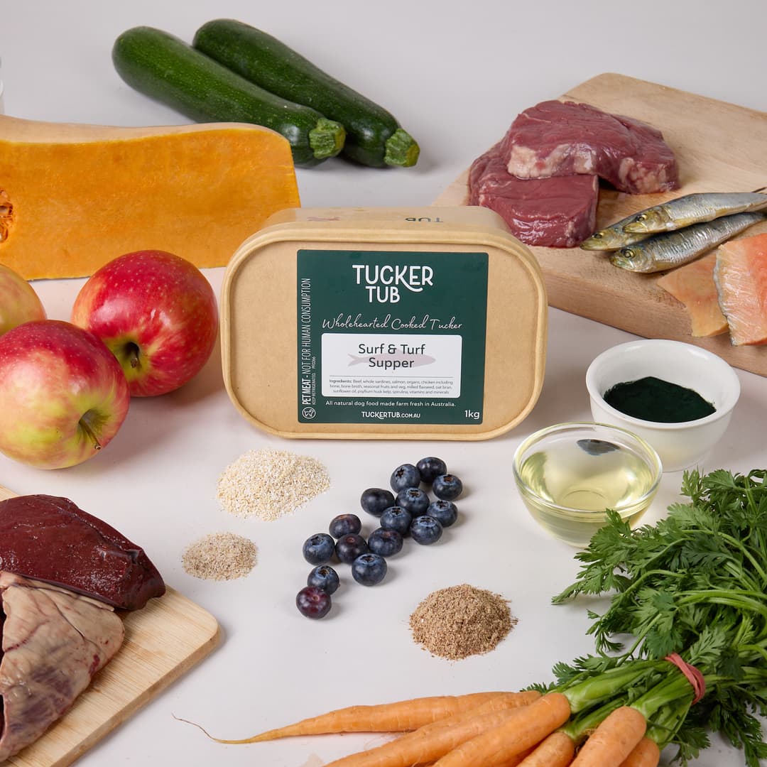 Tucker Tub Surf & Turf Supper Dog Food | Tucker Tub